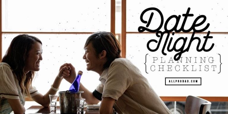 Date Night Planning Checklist - All Pro Dad