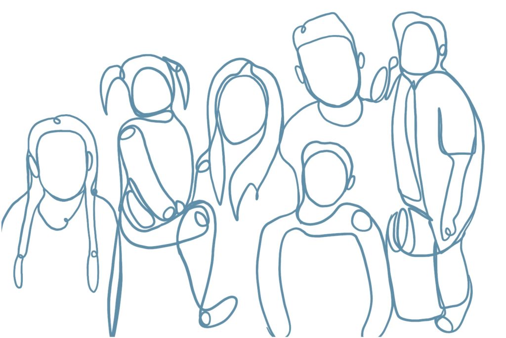 Foster Family Drawing