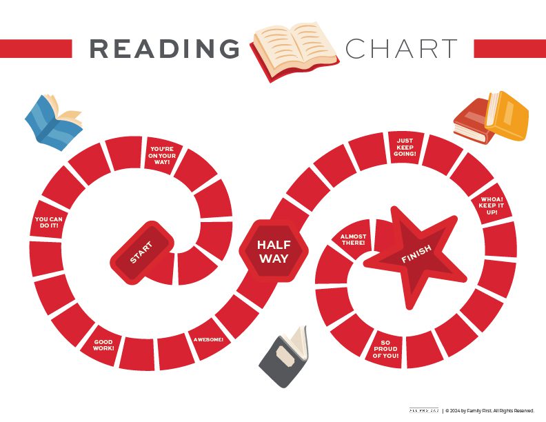 Reading Chart - All Pro Dad